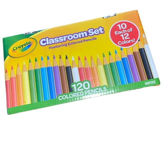 Crayola | Office | Crayola Classroom Set Colored Pencils Art Supplies 2 ...